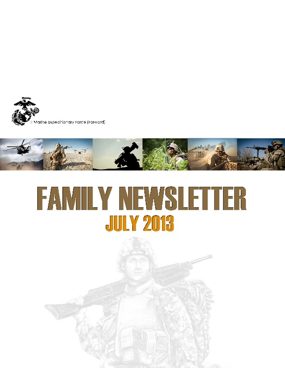 DVIDS - Publications - II Marine Expeditionary Force (Forward) Monthly ...