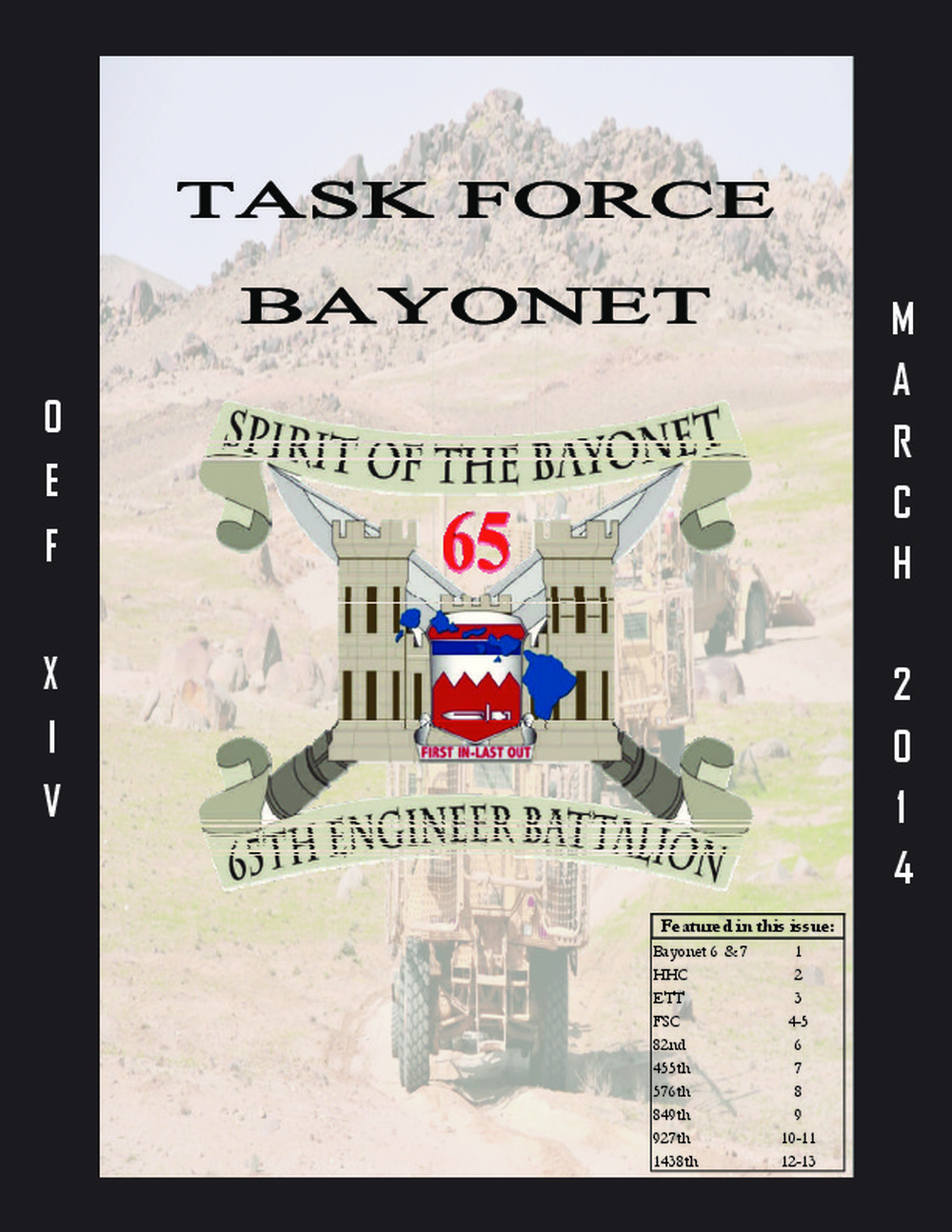 DVIDS - Publications - Task Force Bayonet - 04.01.2014