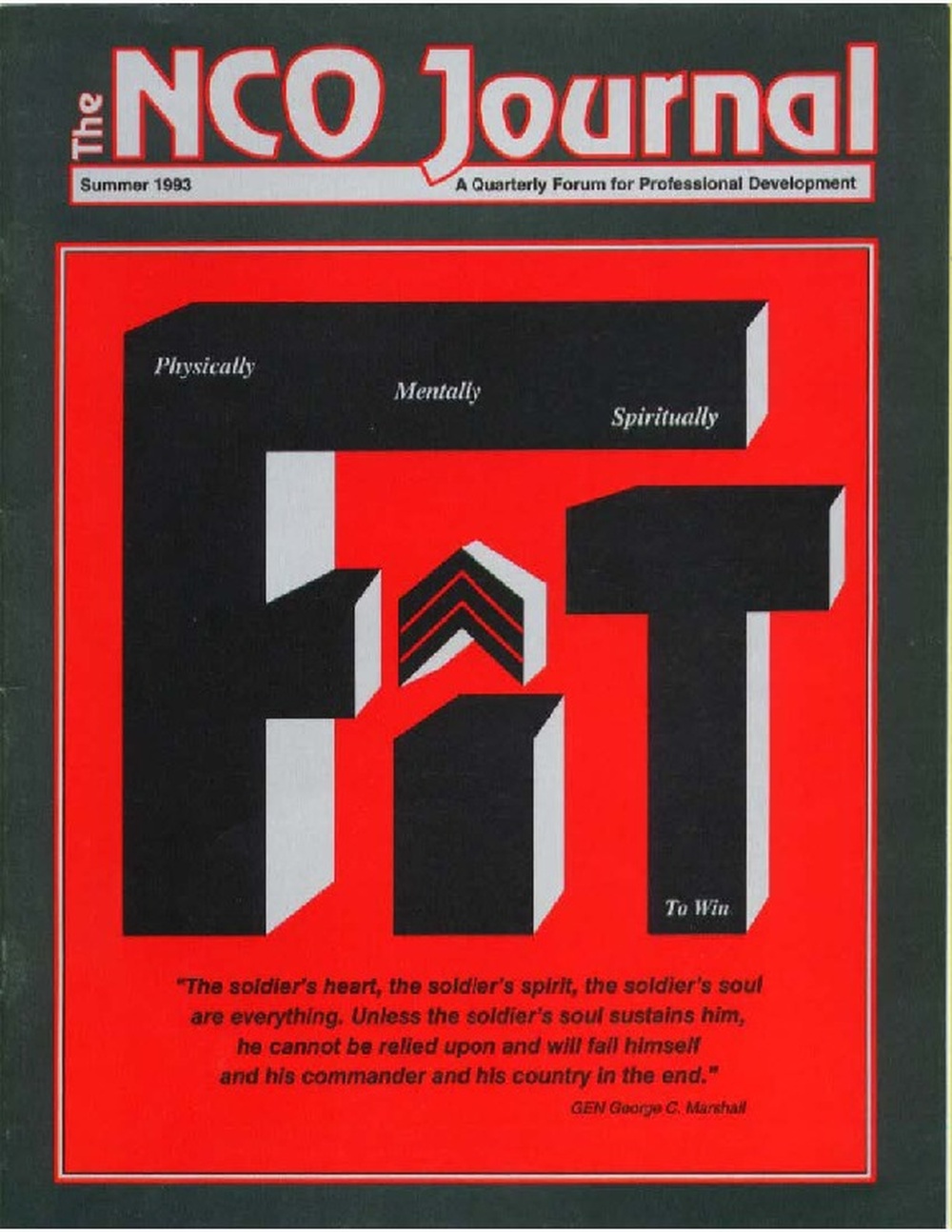 DVIDS - Publications - NCO Journal - 06.01.1993