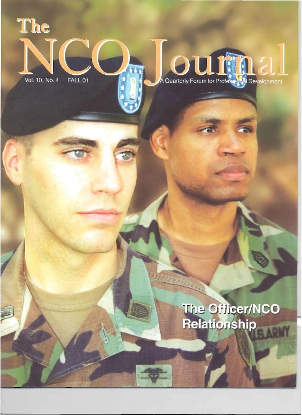 DVIDS - Publications - NCO Journal - 10.01.2001