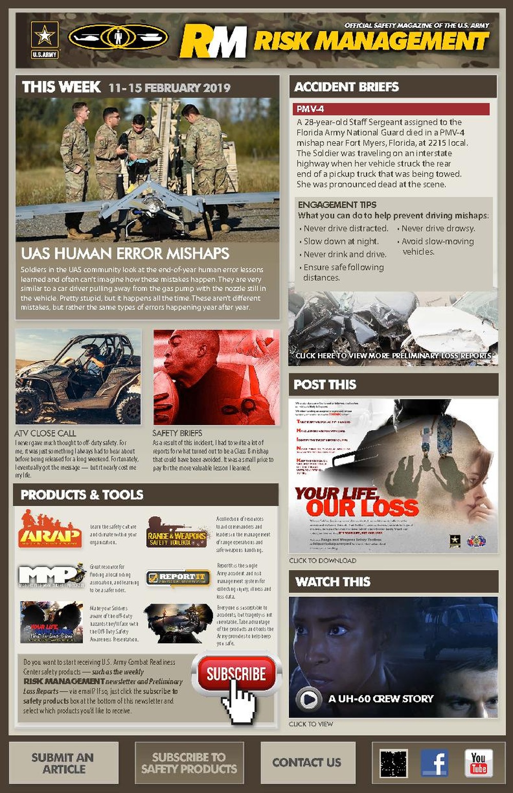 DVIDS - Publications - Risk Management Newsletter - 02.15.2019