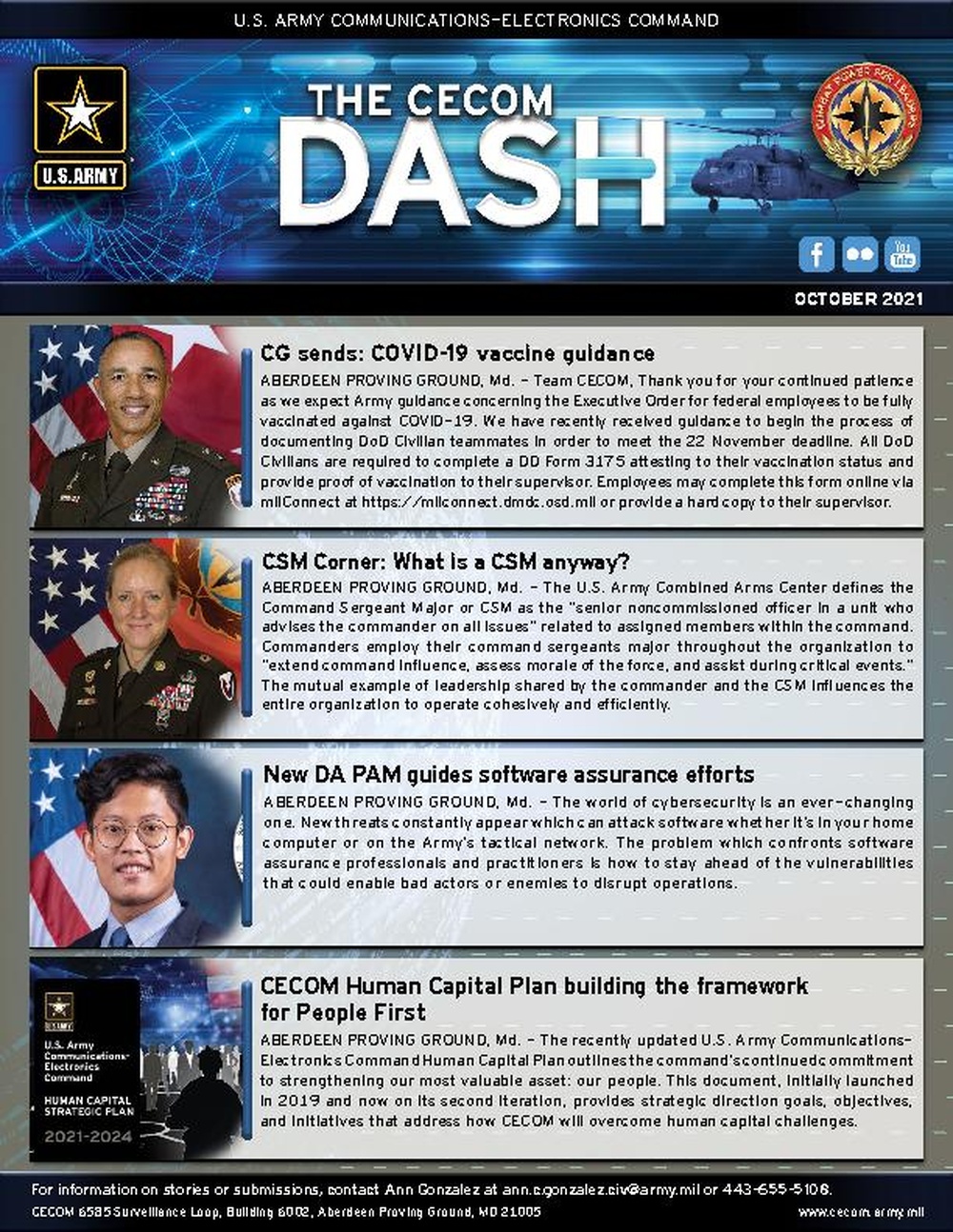 DVIDS - Publications - The CECOM DASH - 10.25.2021