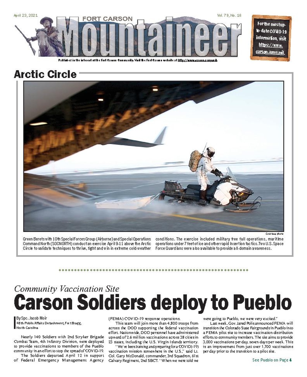 DVIDS - Publications - Fort Carson Mountaineer - 04.23.2021