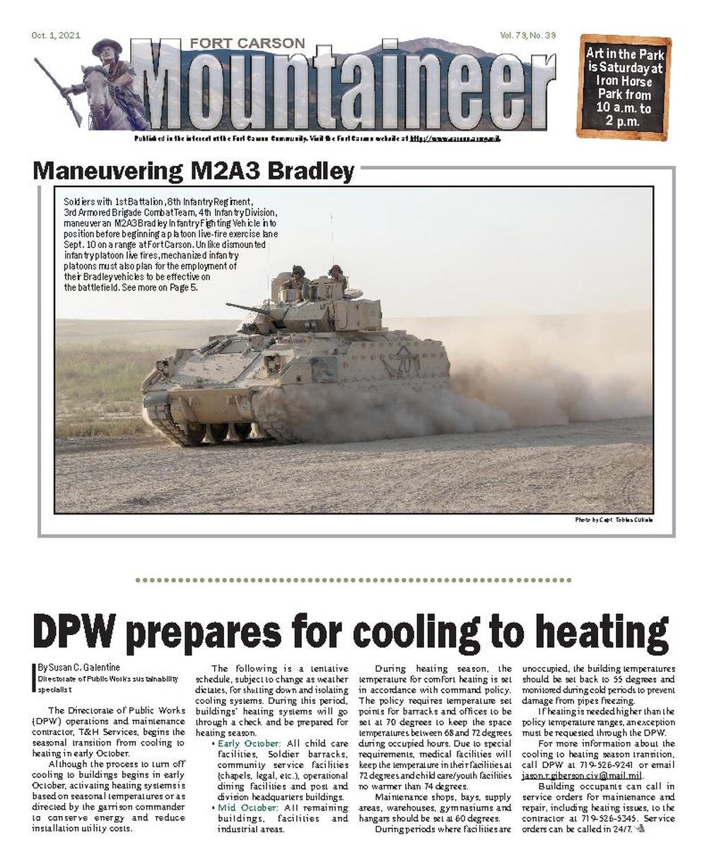 DVIDS - Publications - Fort Carson Mountaineer - 10.01.2021