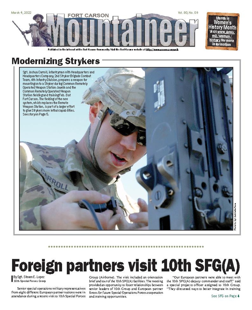 DVIDS - Publications - Fort Carson Mountaineer - 03.04.2022