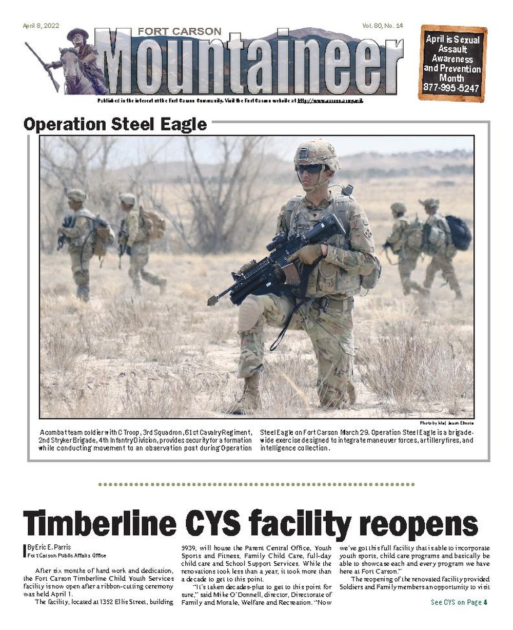 DVIDS - Publications - Fort Carson Mountaineer - 04.08.2022