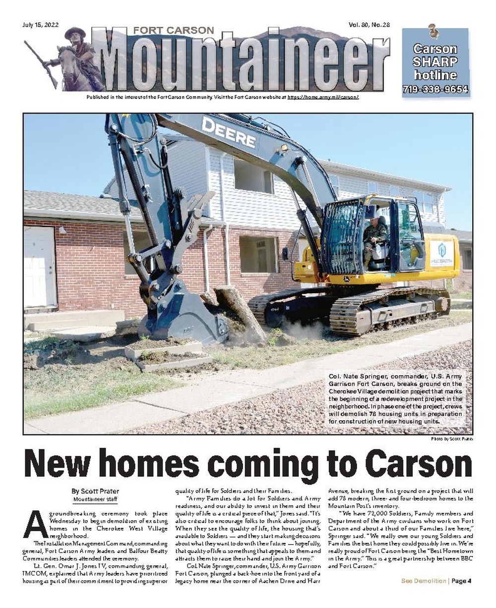 DVIDS - Publications - Fort Carson Mountaineer - 07.15.2022
