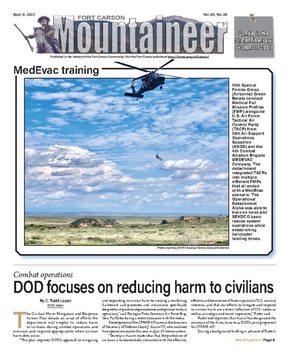 DVIDS - Publications - Fort Carson Mountaineer - 09.09.2022