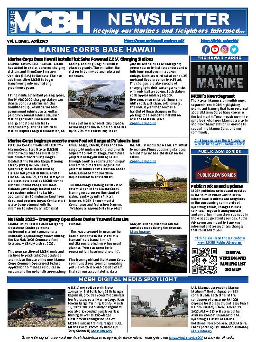 DVIDS - Publications - WE ARE MCBH Newsletter - 04.03.2023