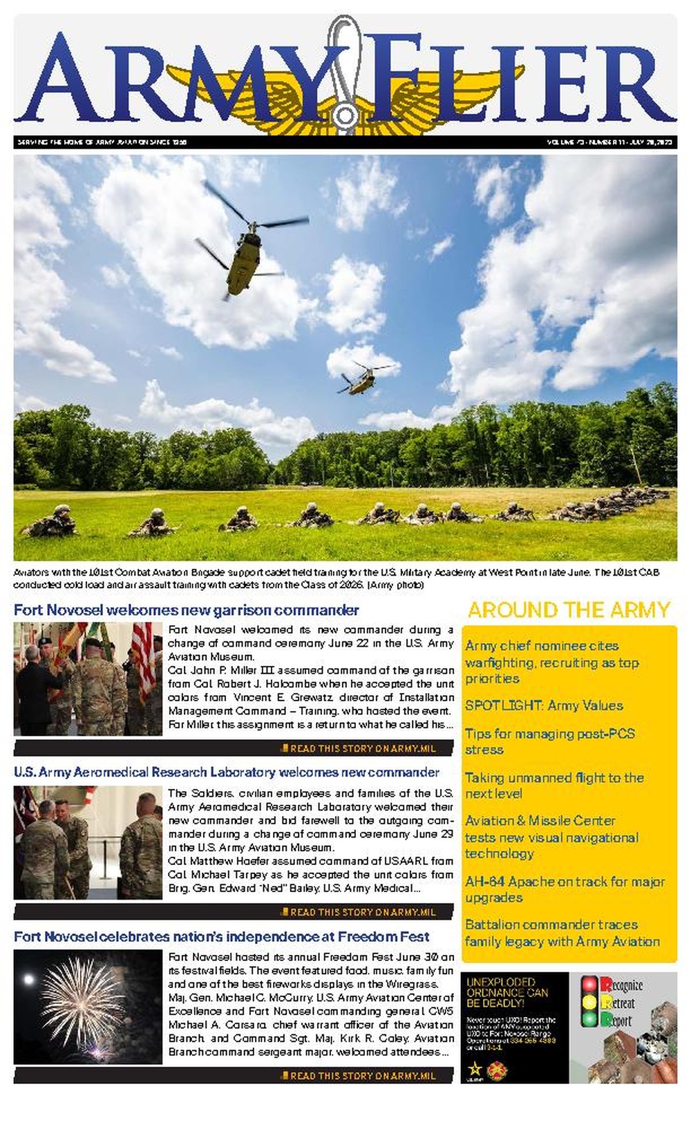 DVIDS - Publications - Army Flier - 07.22.2023