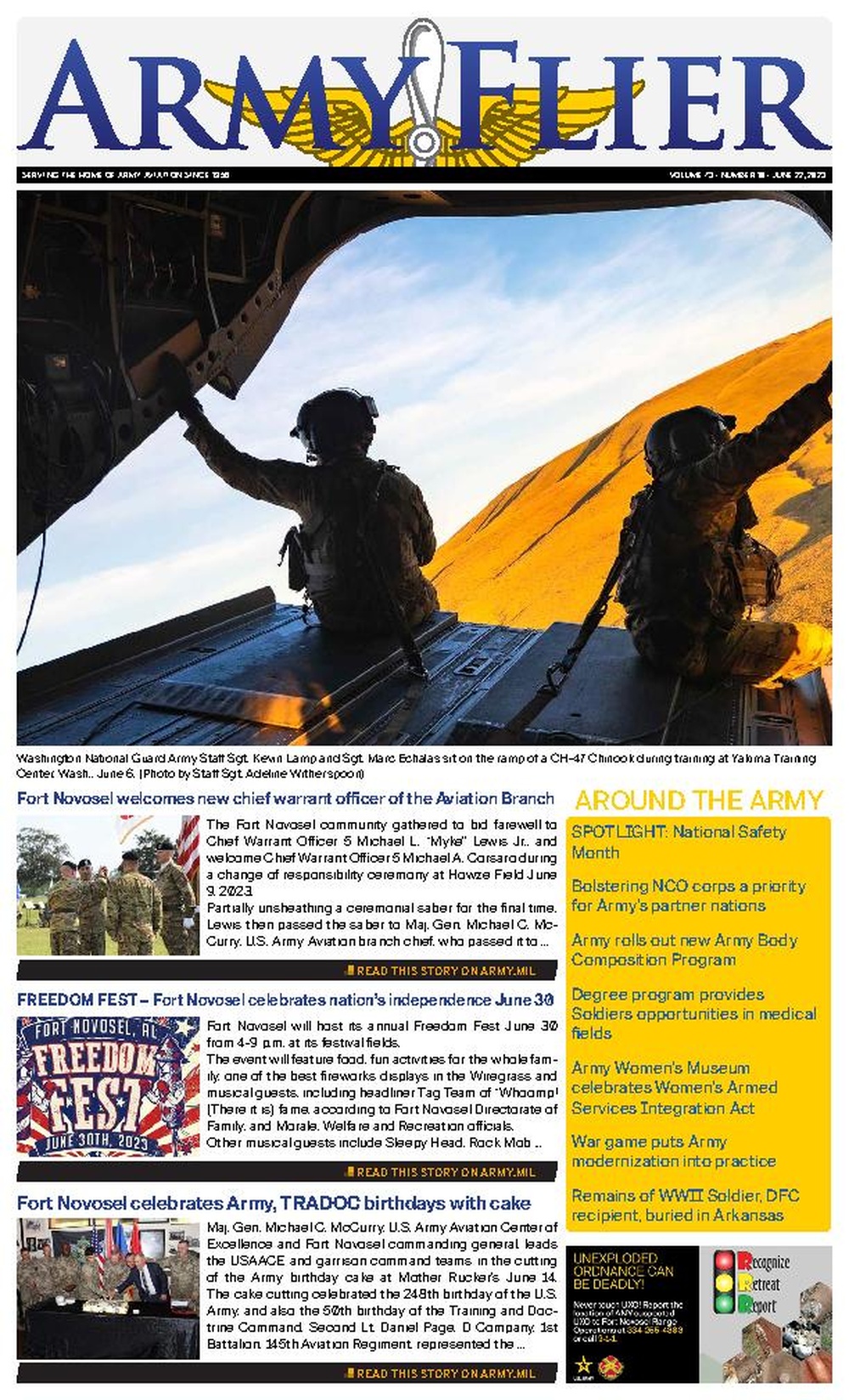 DVIDS - Publications - Army Flier - 06.22.2023