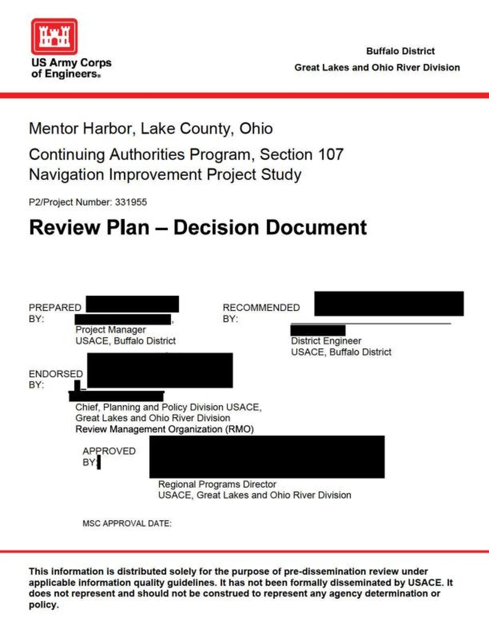 DVIDS - Publications - U.S. Army Corps of Engineers, Buffalo District ...