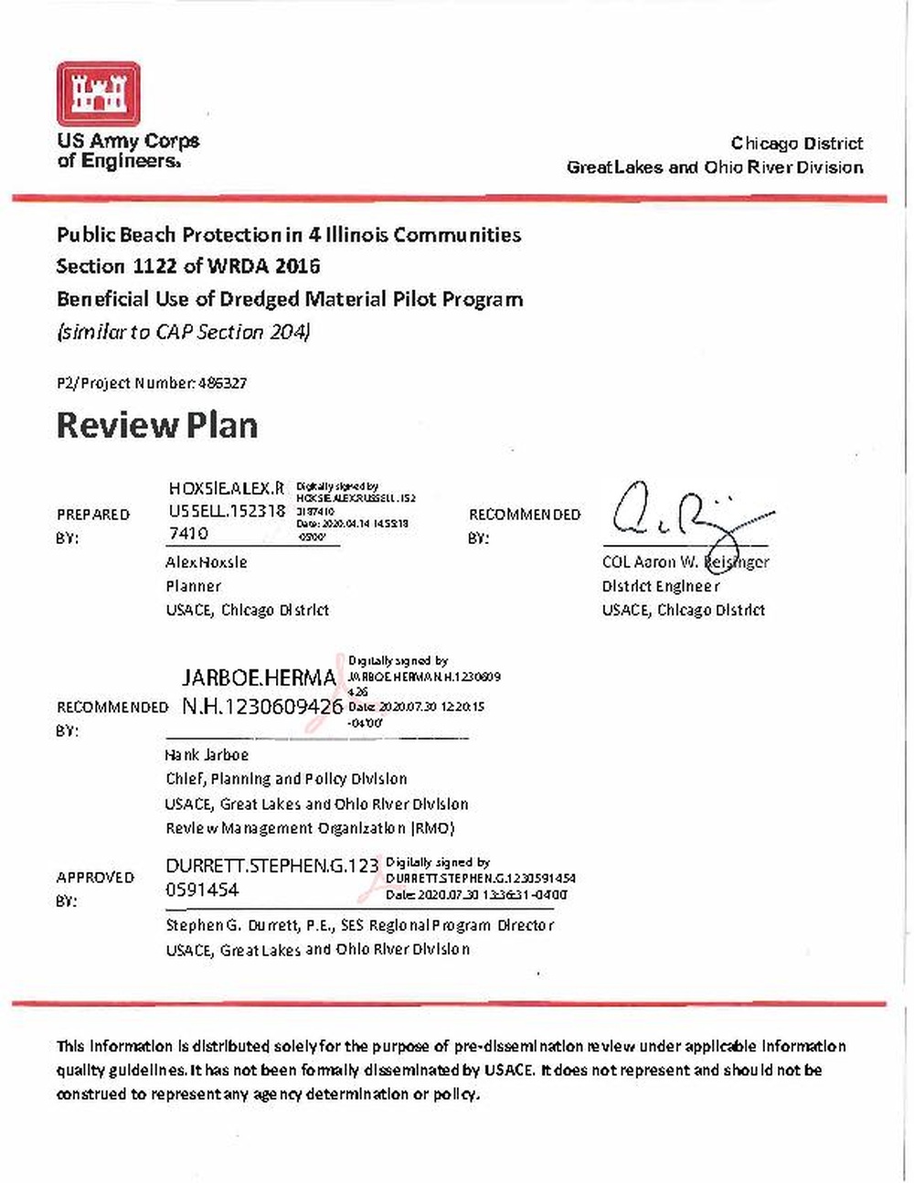 DVIDS - Publications - U.S. Army Corps of Engineers, Chicago District ...