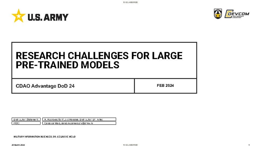 DVIDS - Publications - CDAO’s Advantage DoD 2024: Defense Data & AI ...